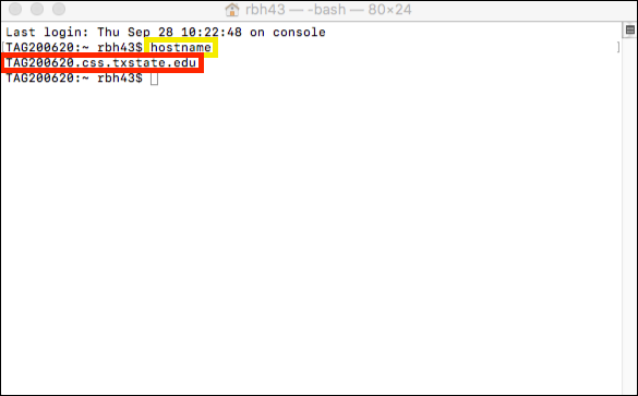 How To Find The Host Name On A Mac IT Assistance Center Texas State 